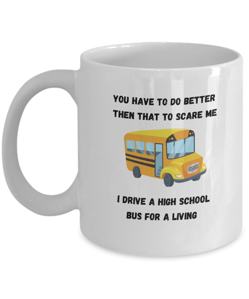 High School Bus Driver, School Bus Driver, Male Bus Driver Christmas ...