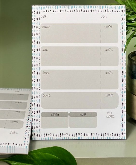 Calorie Tracker / Calorie Counter / Food Diary - Etsy