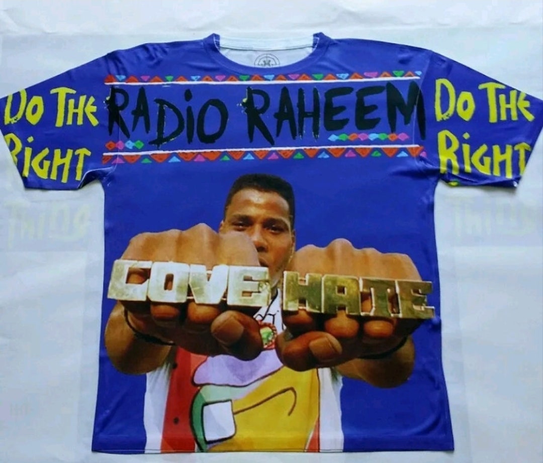 Radio Raheem Do the Right Thing Sublimation T-shirt - Etsy