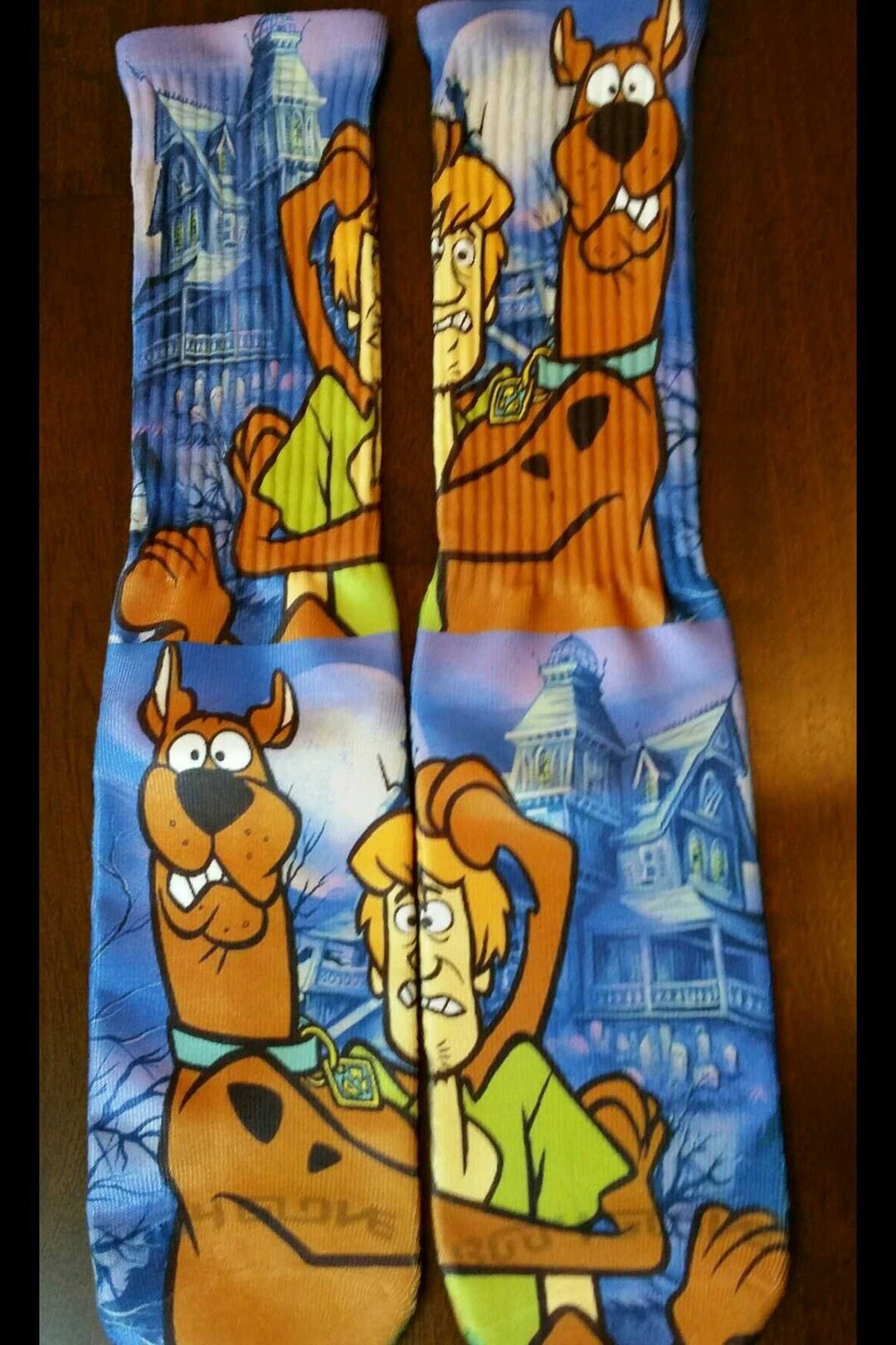 Scooby-doo and Shaggy Sublimation Socks - Etsy