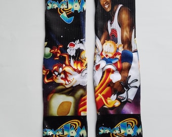 Space Jam 2 Custom Dryfit Socks - Etsy