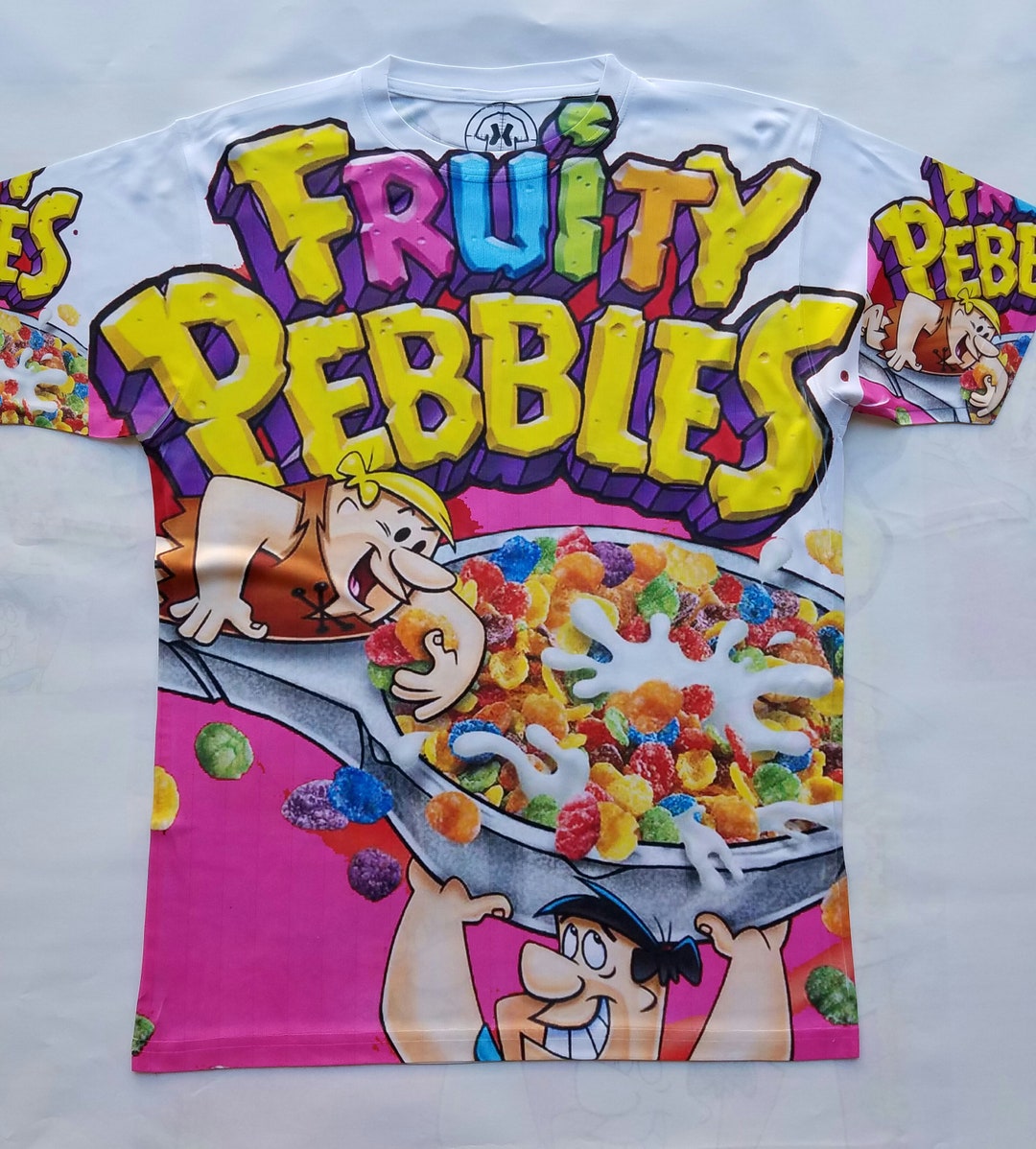 Fruity Pebbles Pink Sublimation T-shirt - Etsy