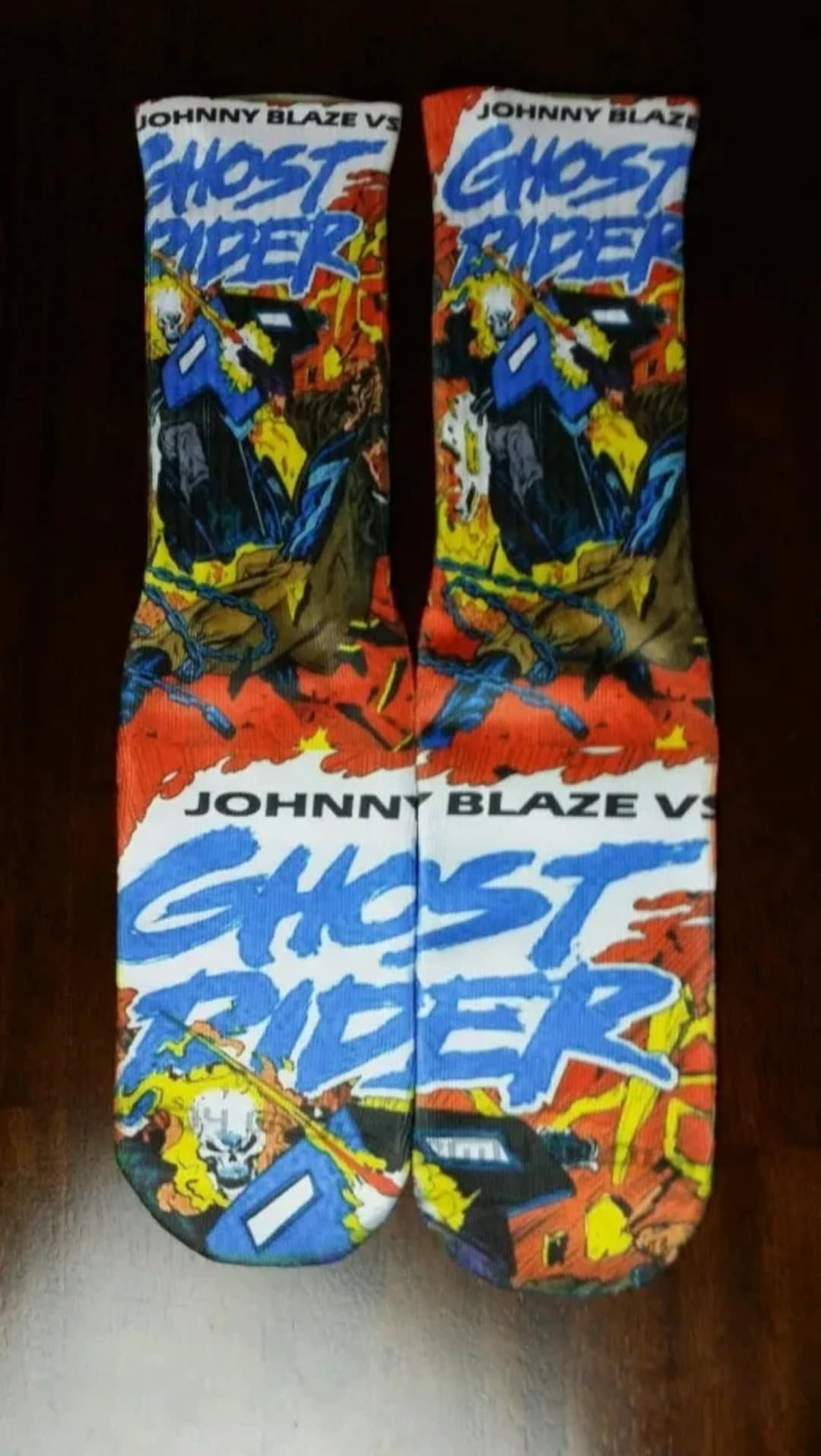 Ghost Rider Sublimation Socks - Etsy