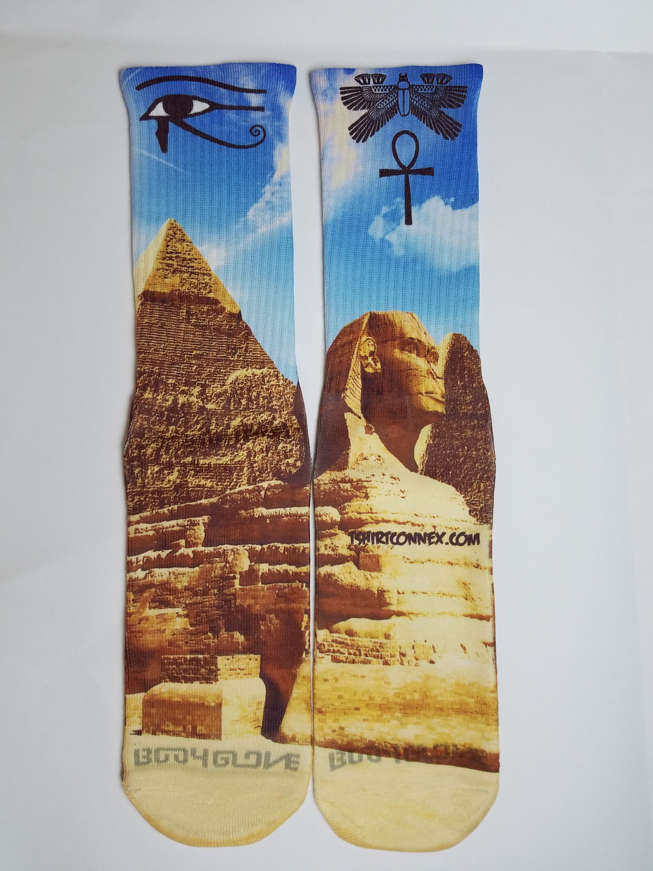 Egyptian Pyramids Sublimation Socks - Etsy