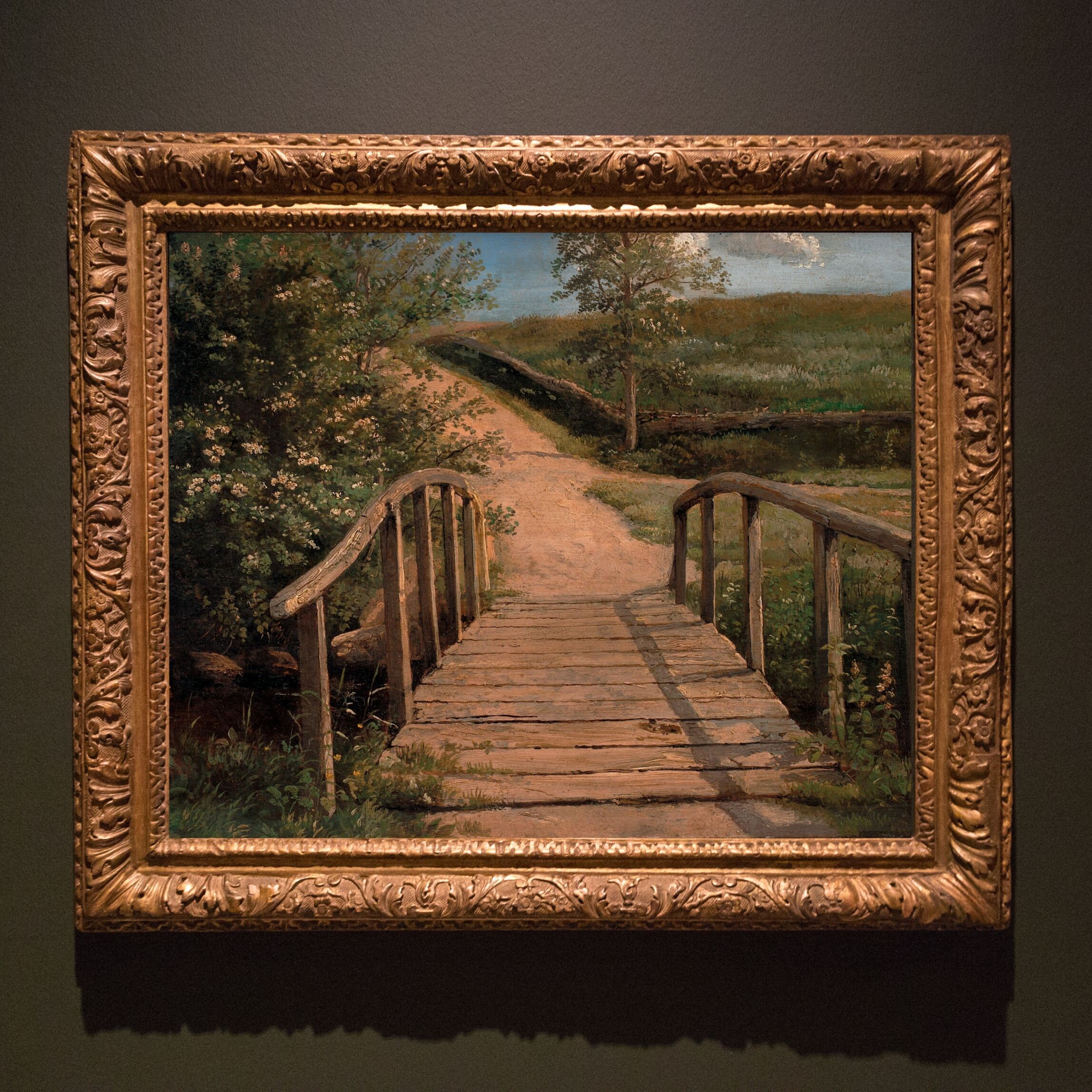 Hold Bridge in a Meadow Printable Art Farmhouse Bridge - Etsy