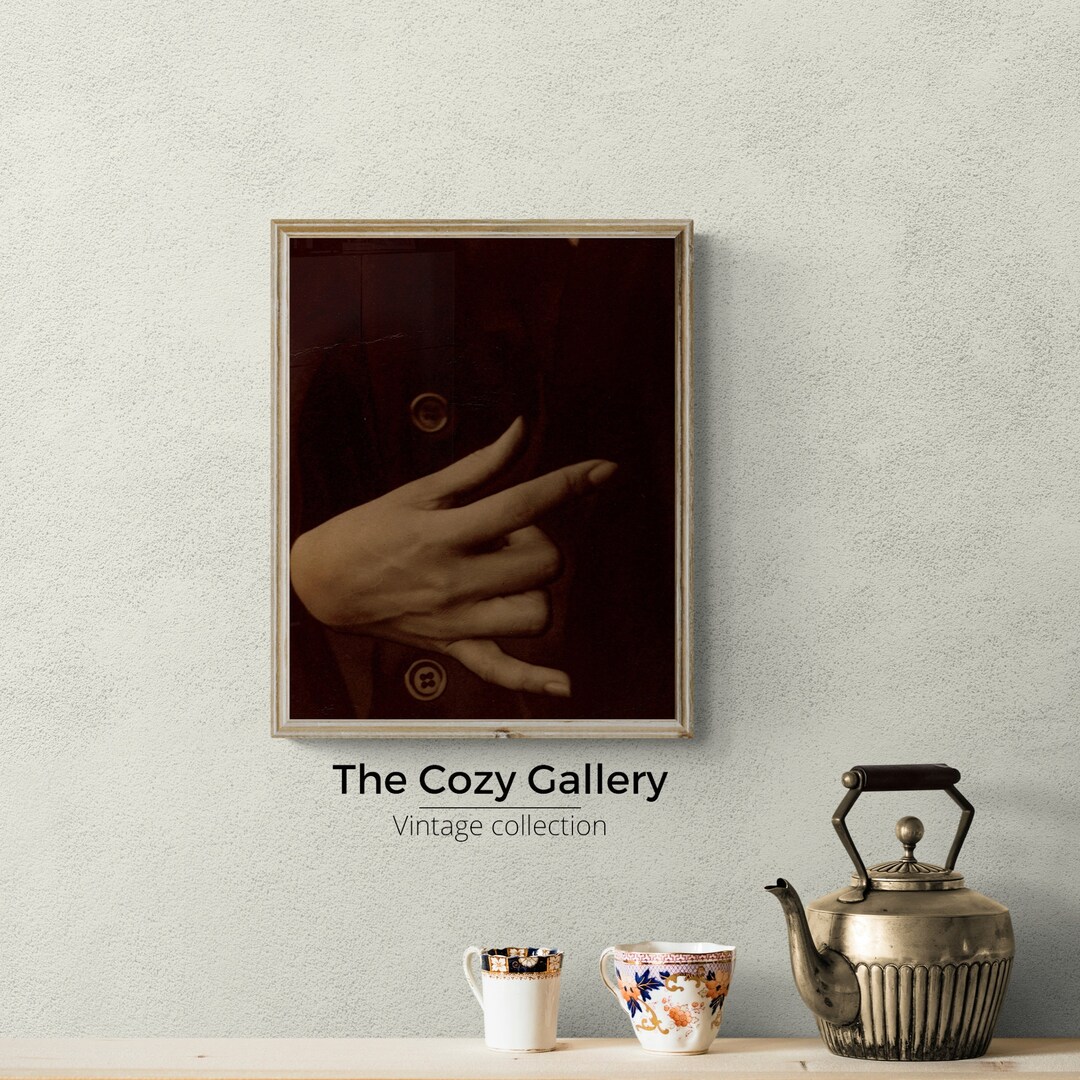 Hand Dark Academia Printable Art, Hand Photography Modern Art - Etsy