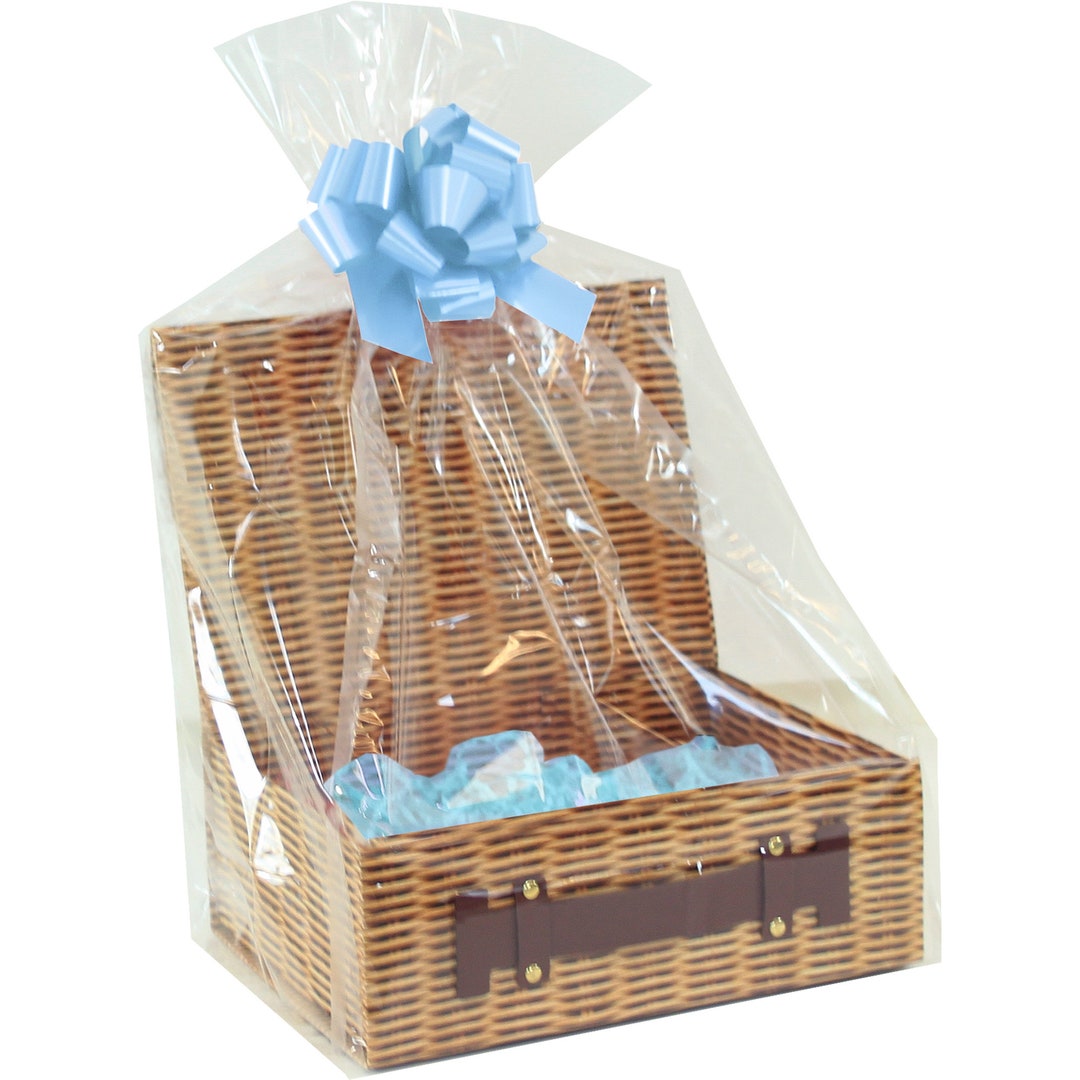 Wicker Design Cardboard Gift Hamper Kit – Blue Accessories - Etsy UK