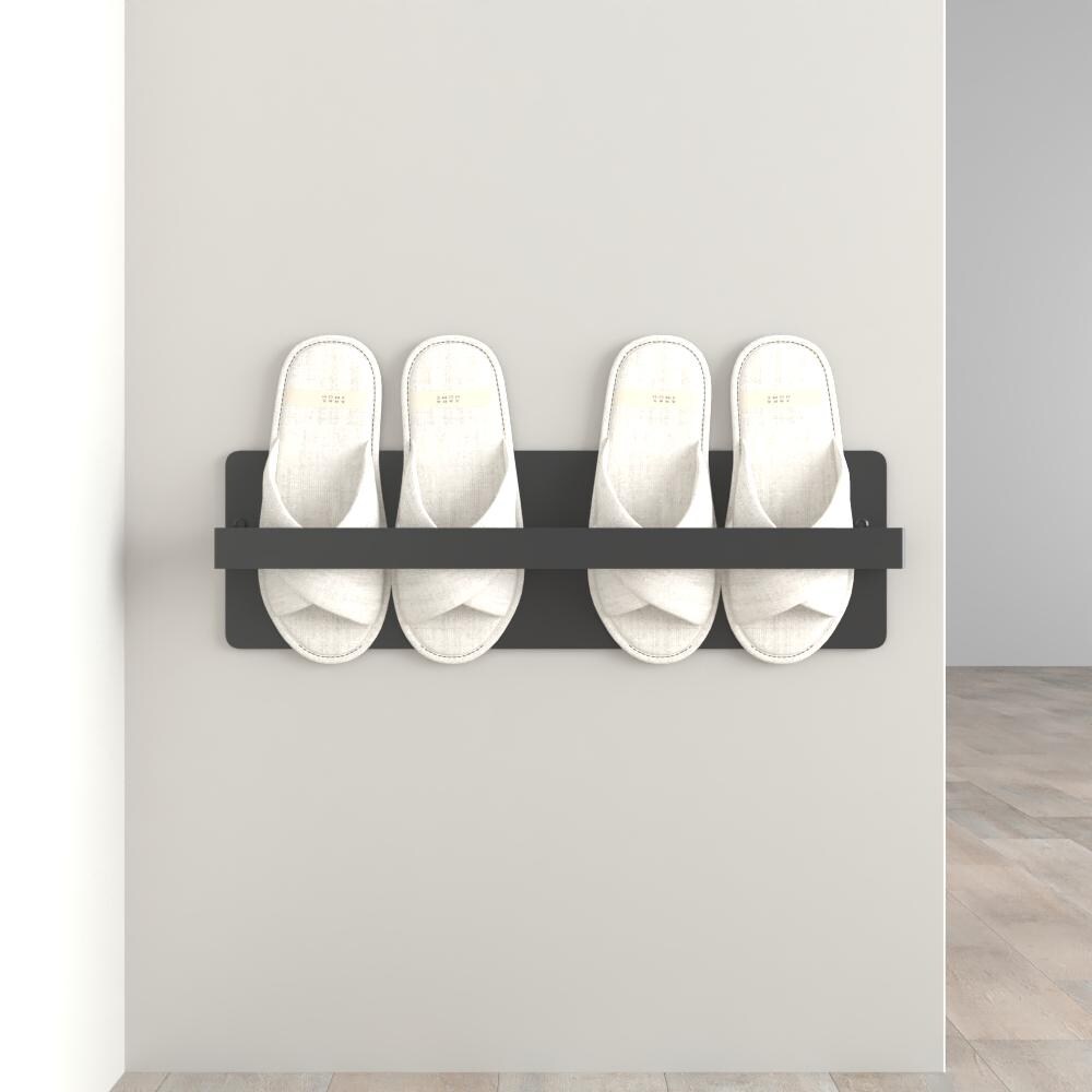 Slipper Rack for Entryway, Minimalist Metal Slipper and Shoe Storage ...