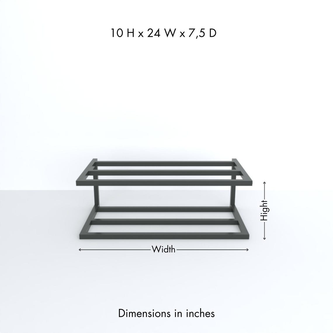 Slipper Shoe Stand Rack Storage, Housewarming Gift, Metal Slipper ...