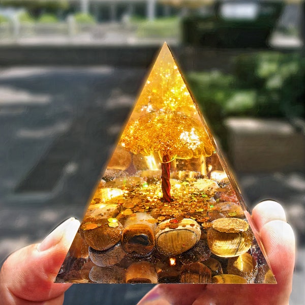 Pyramid Stone - Etsy