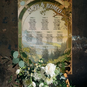 Fantasy Mucha Large Wedding Bundle, Nature Art Nouveau Invitation ...