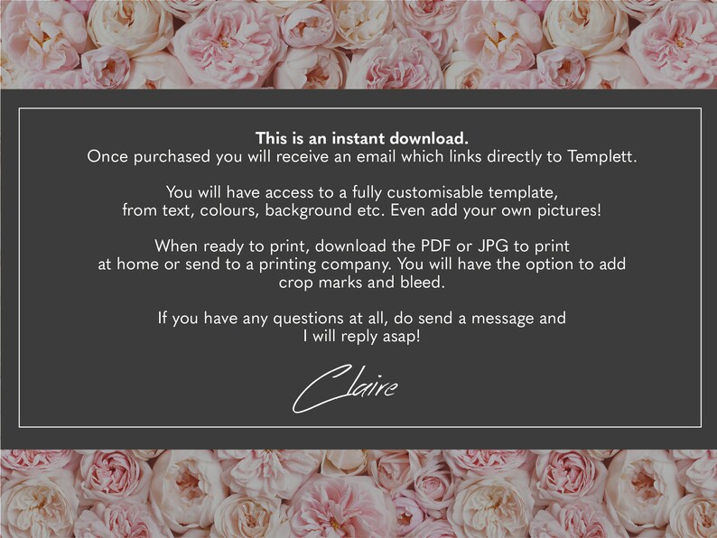 QR Code Response Card Gothic Digital RSVP Template - Etsy