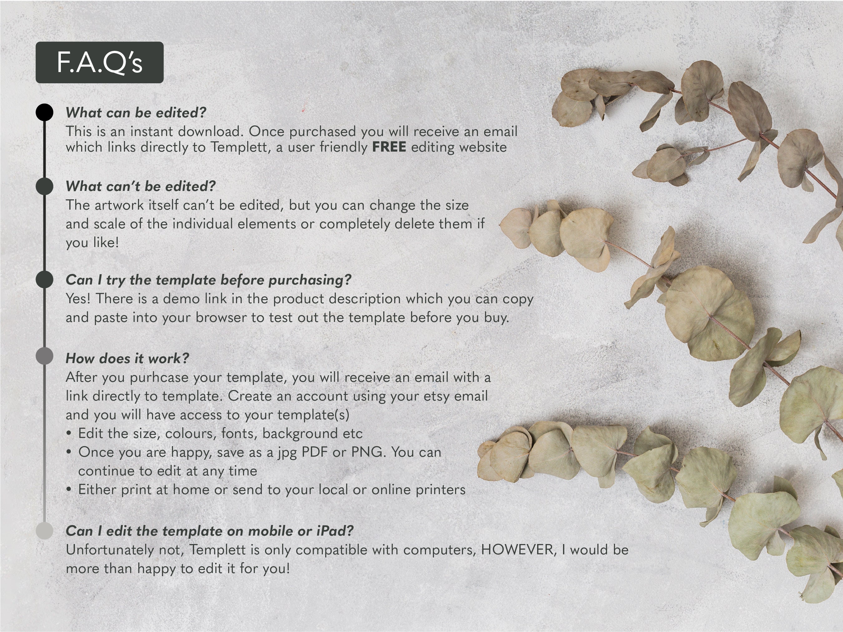 Funeral Program Template Printable Funeral Order of Service - Etsy