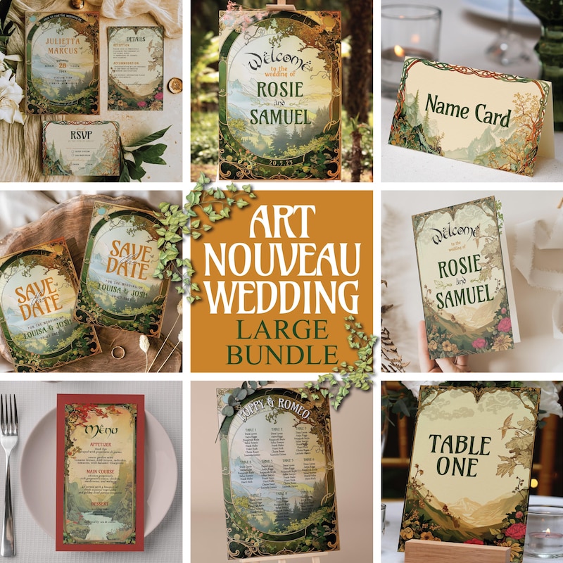 Fantasy Wedding Invitations - Etsy UK