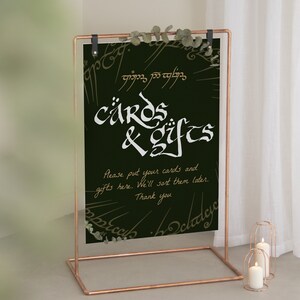 LOTR Wedding Set Large Bundle Editable Templates, Geek Wedding, Tolkien ...