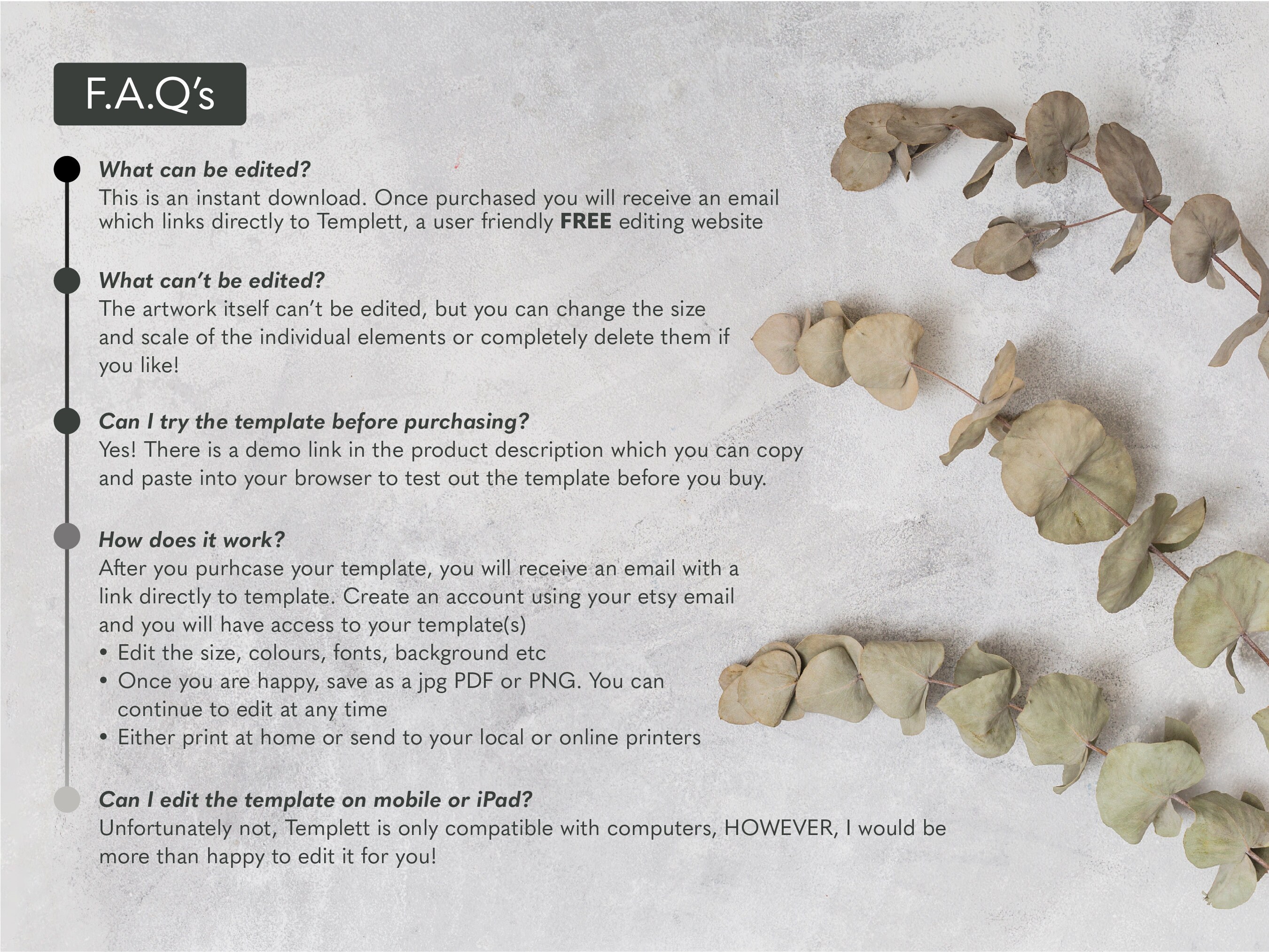 MAGICAL Fantasy Menu Card Template Wizard Wedding Menu - Etsy