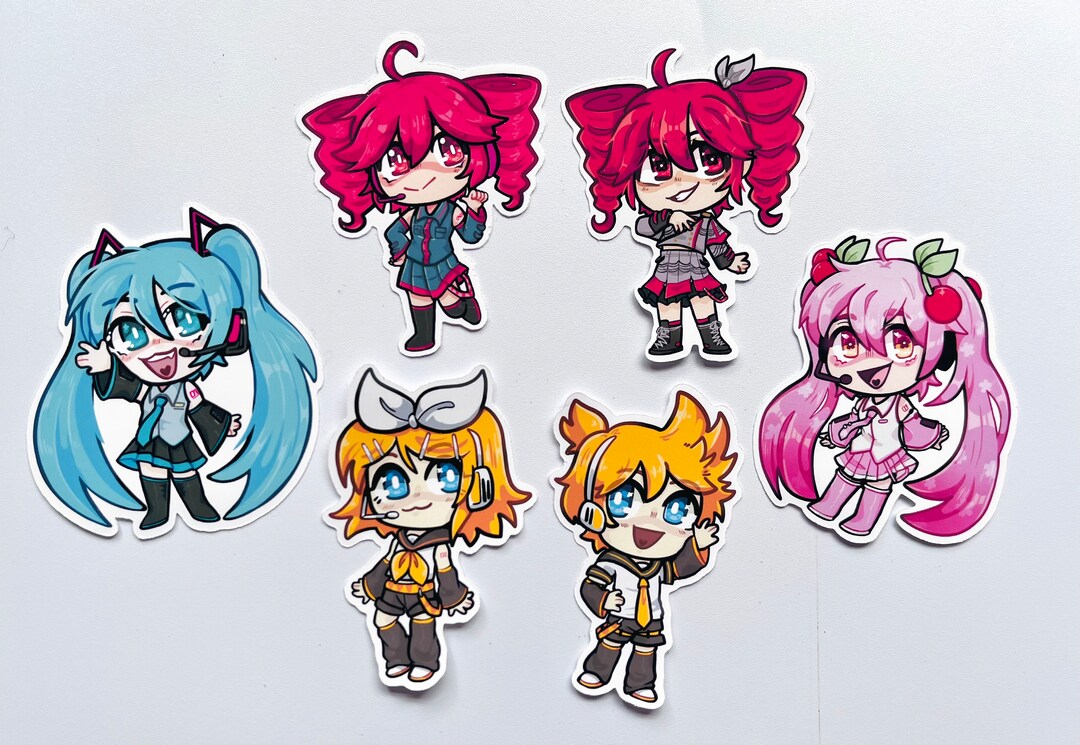 Vocaloid + Utau Stickers - Etsy