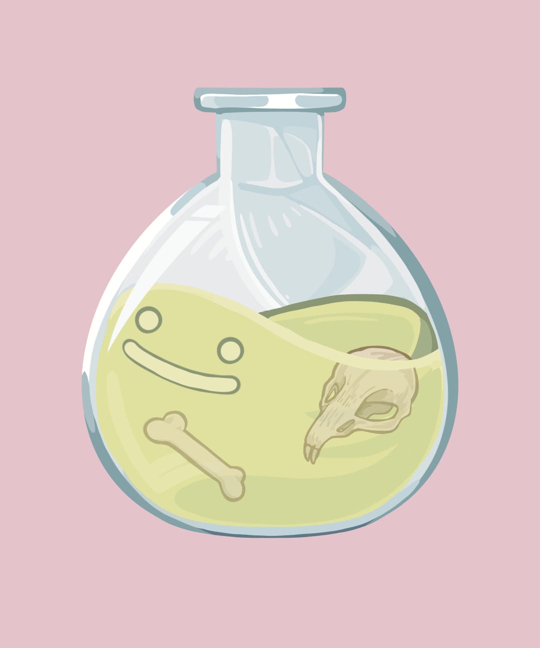 Animated Vtuber Asset Potion Slime - Streamer Assets - Etsy