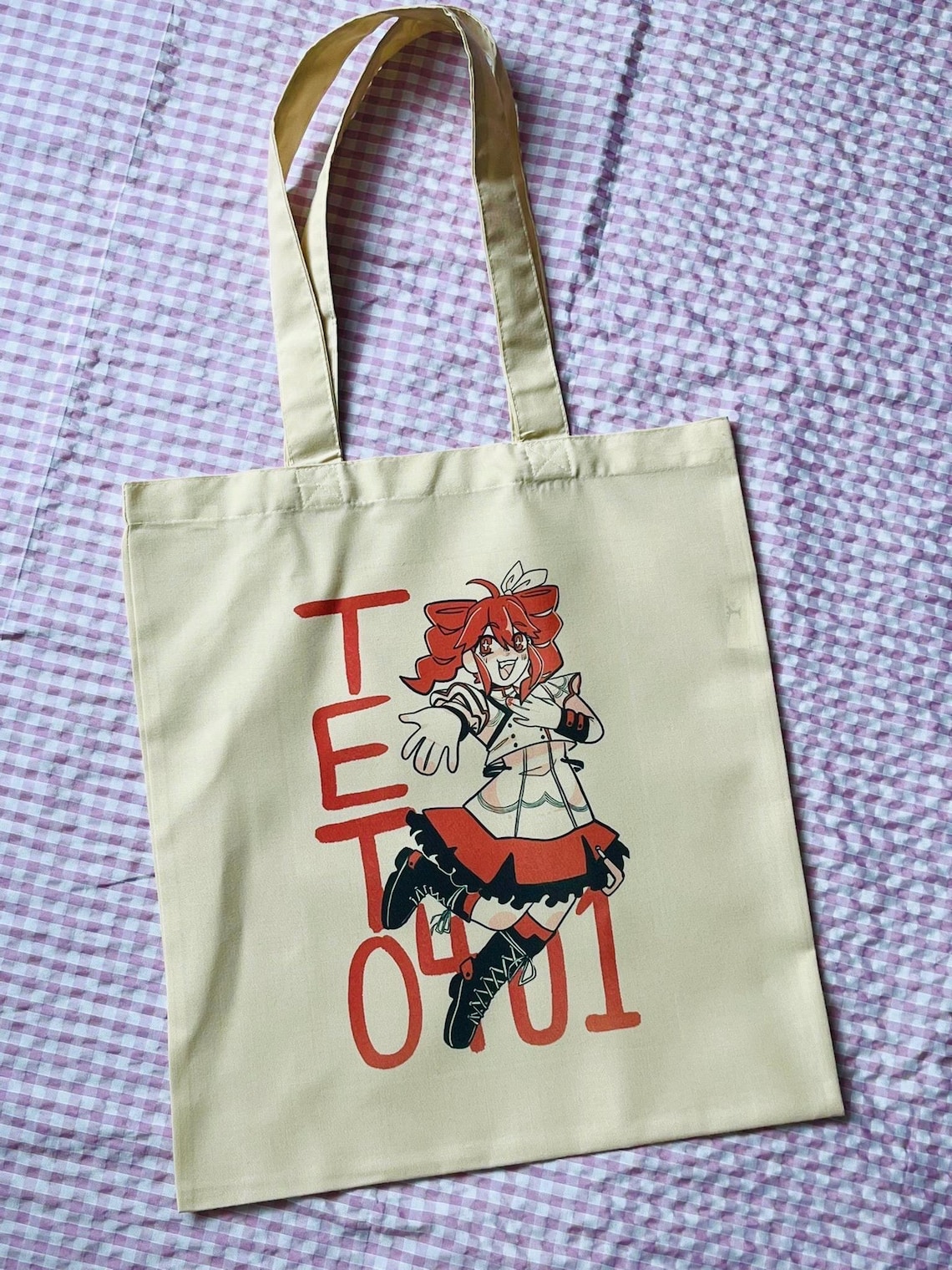 Kasane Teto Tote Bag! Utau Vocaloid - Etsy