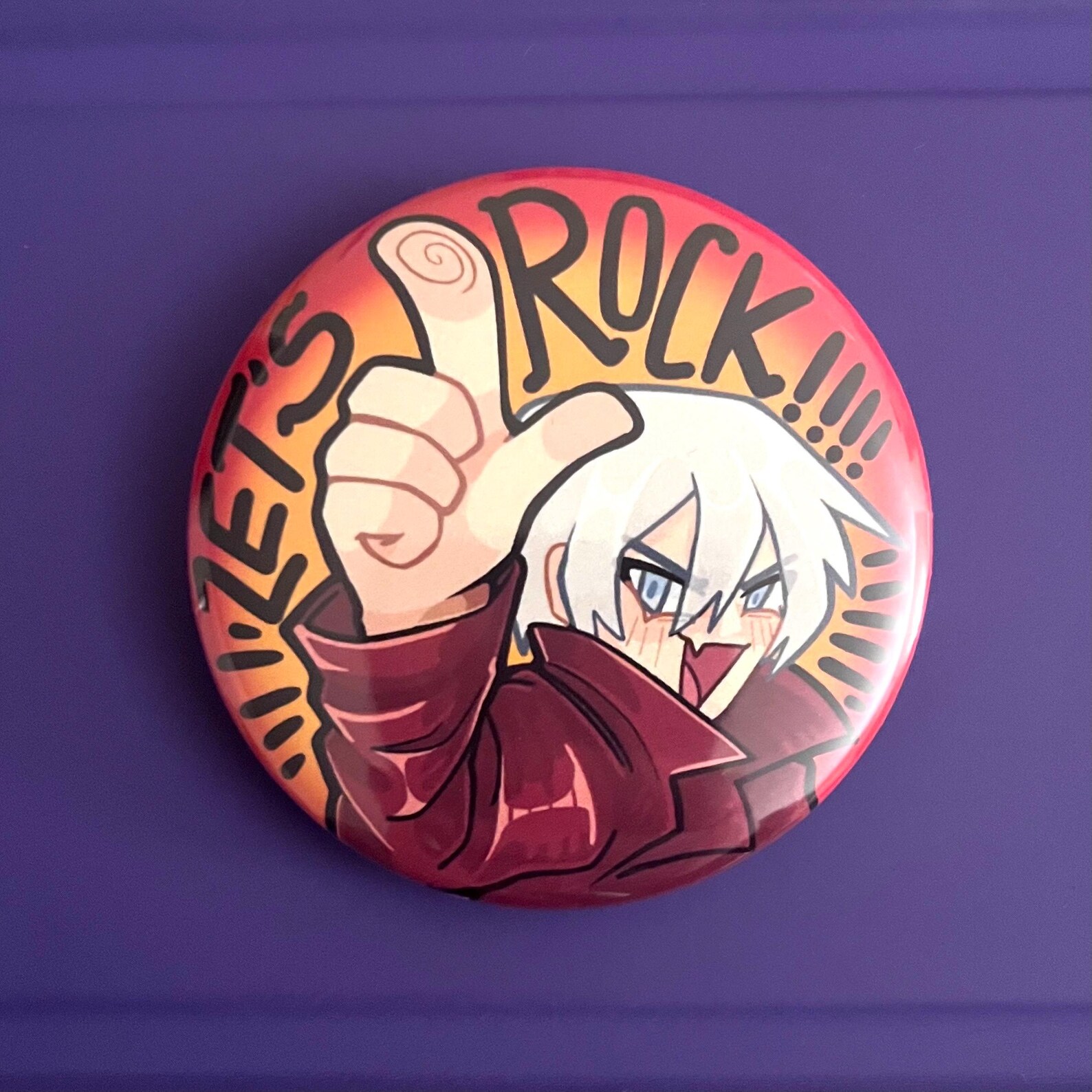 Devil Boy Badges DMC - Etsy