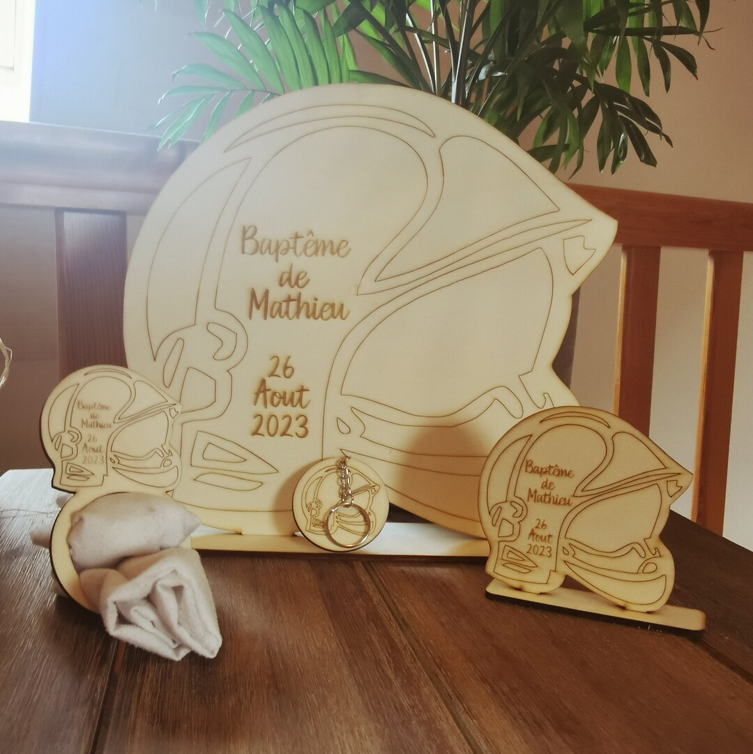 Customizable Firefighter Table Decoration Set for Baptism - Etsy