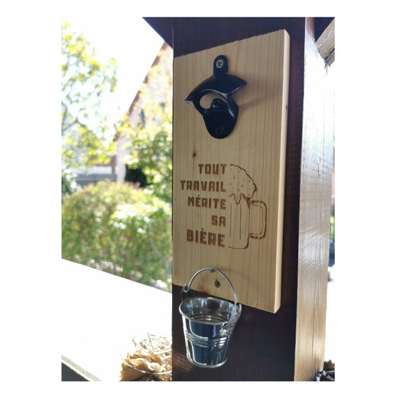 Décapsuleur mural - Etsy France