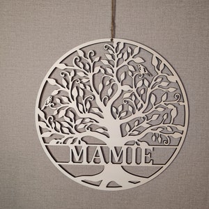 Personalized Tree of Life for Grandma With Heart - Etsy