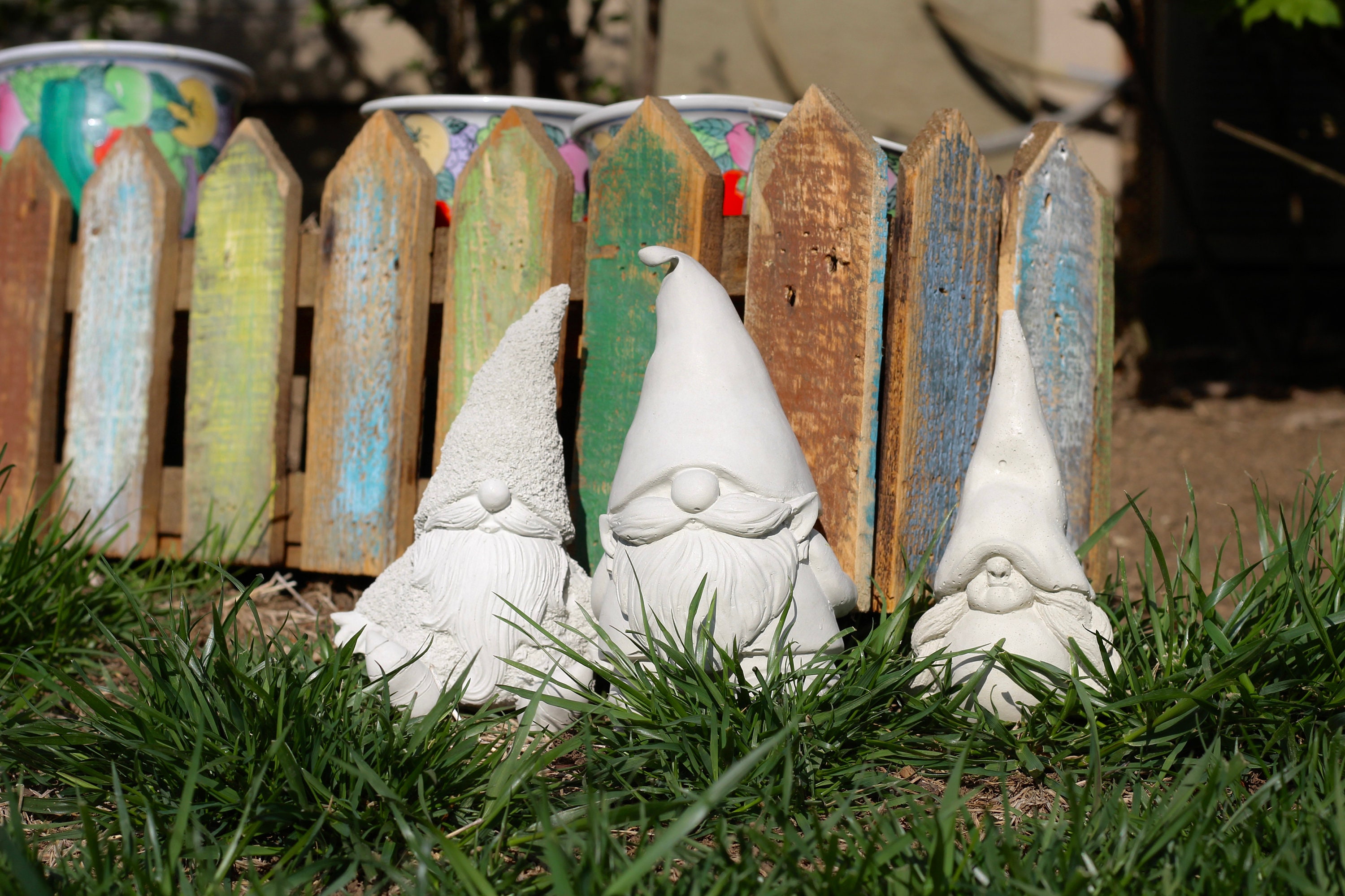 Gnome Yard Art Bookends Door Stops Paper Weights - Etsy