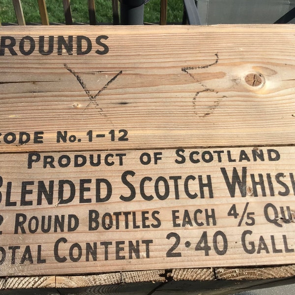 Wooden Crate Vintage - Etsy