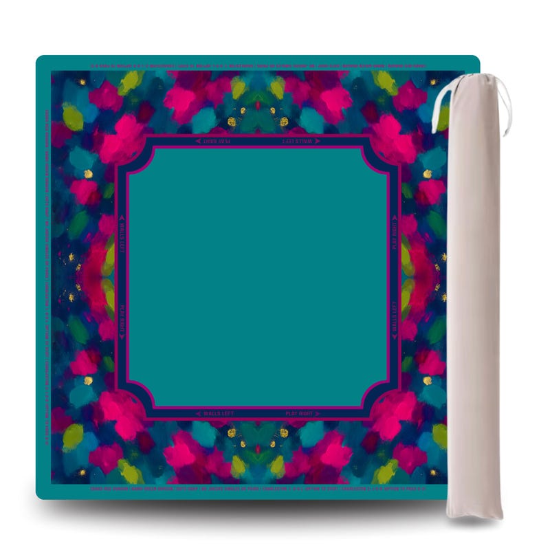Mahjong Bag Teal - Etsy