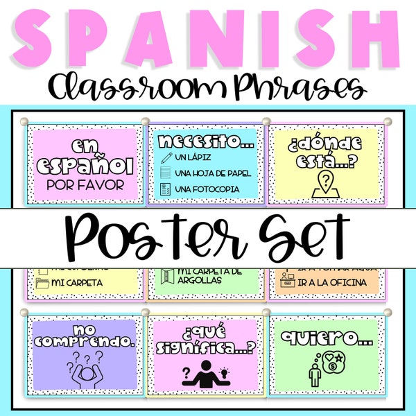 Spanish Classroom - Etsy