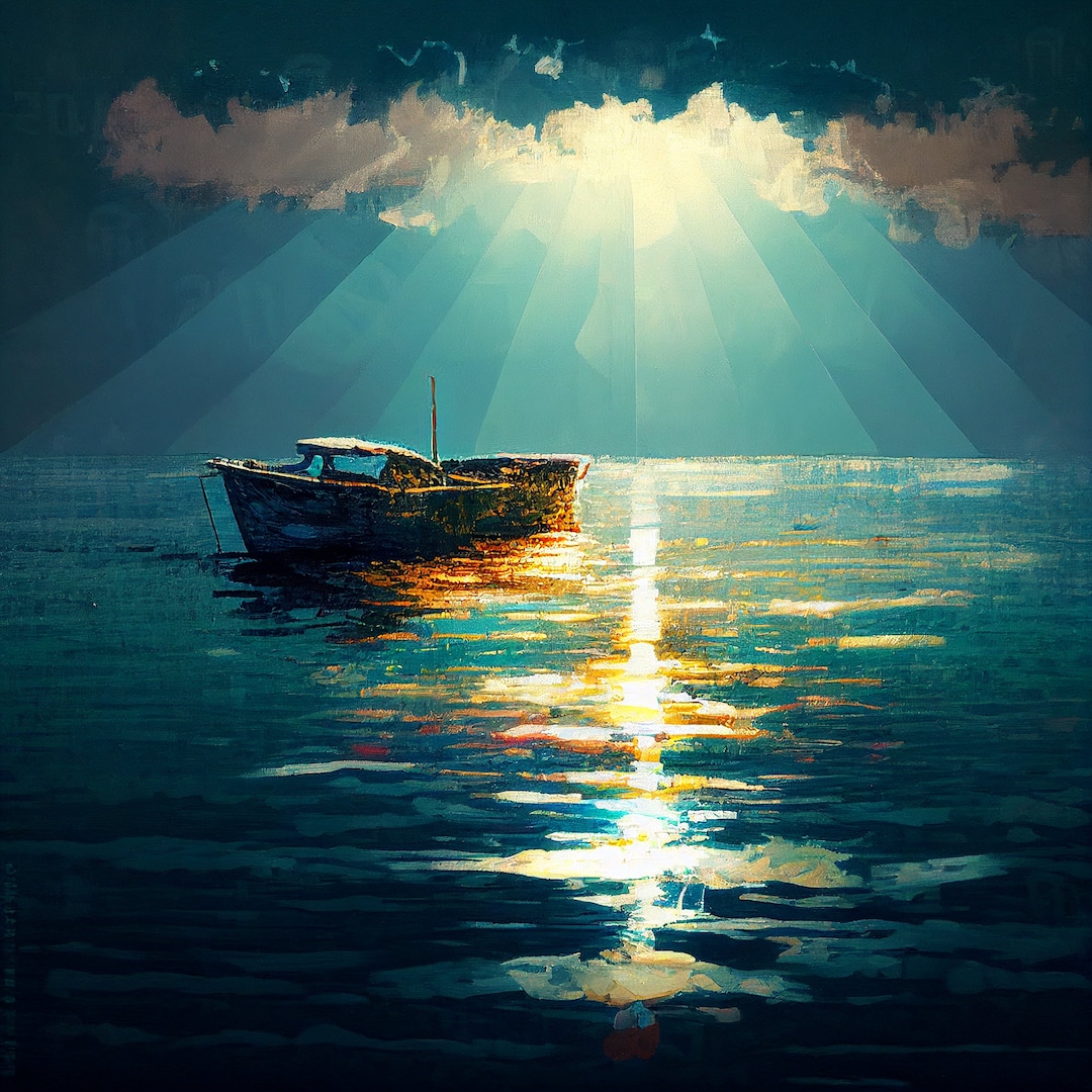 Calm After the Storm - Digital Art - Etsy