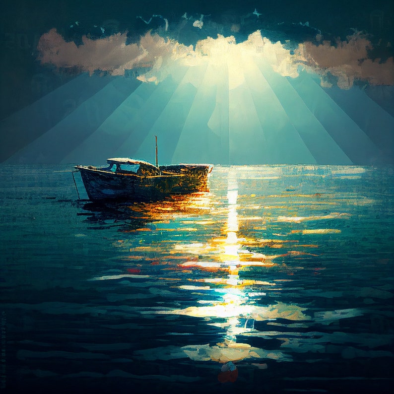 Calm After the Storm - Digital Art - Etsy