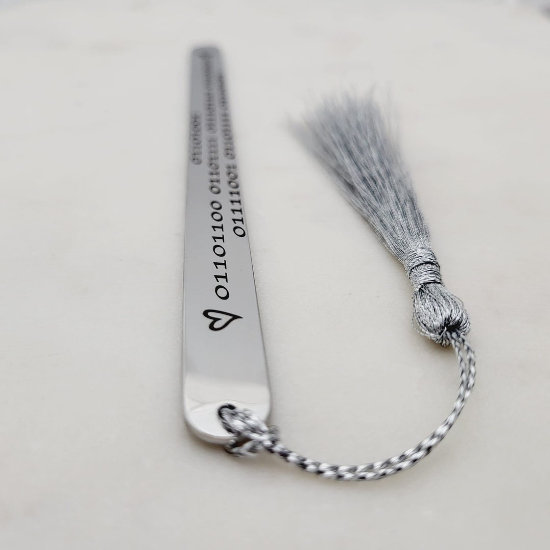 Unique Gifts - I Love You in Binary Code. Bookmarks in Binary Code for ...