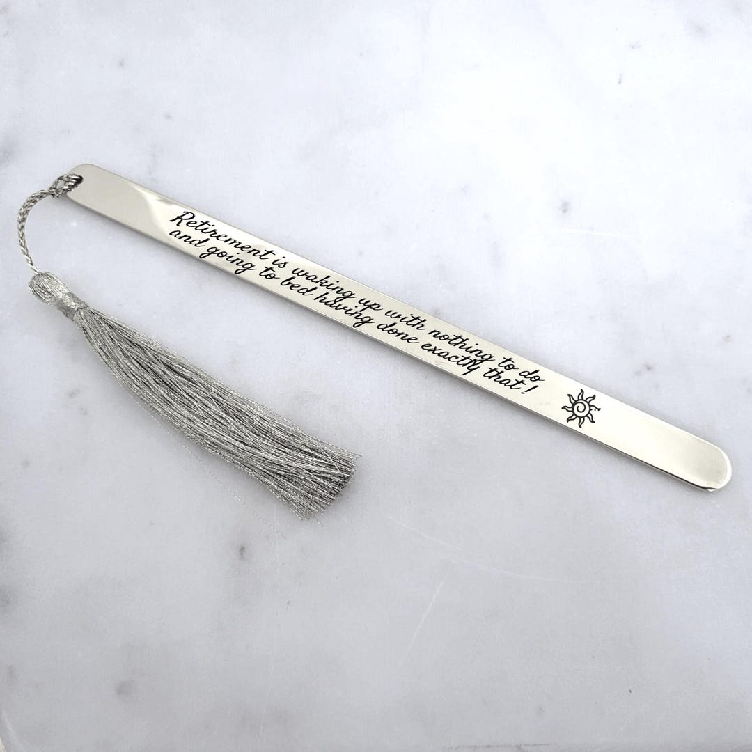 Retirement Bookmark - Retirement is Waking up With Nothing to Do and ...