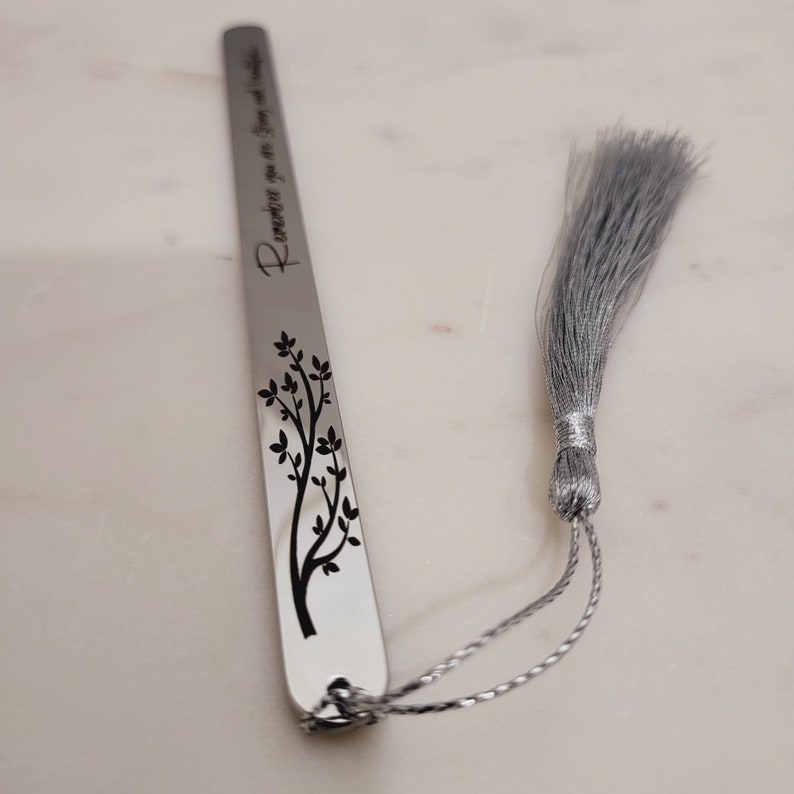 Girl Bookmark Remember You Are Strong and Beautiful Bookmark for Girls ...