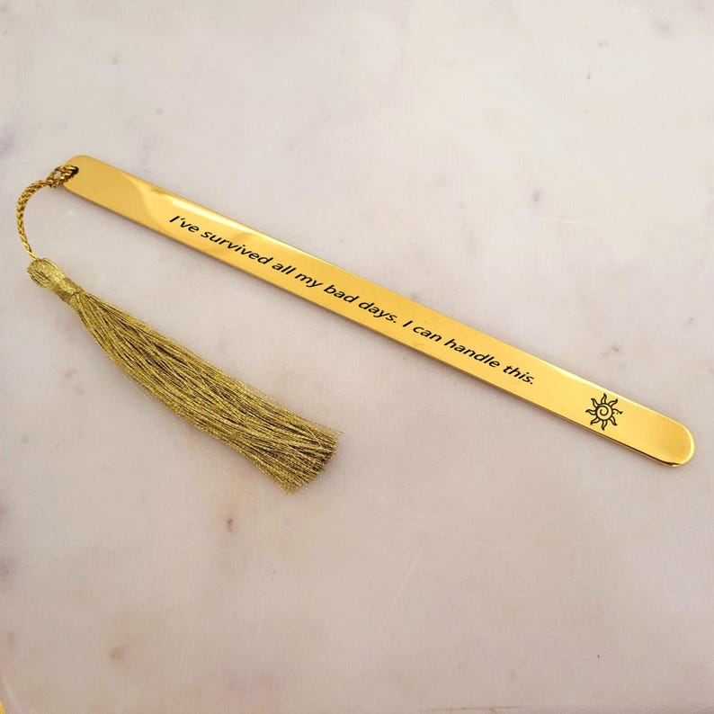 Affirmative Bookmark | Inspiring Bookmarks | Encouragement Book Mark ...