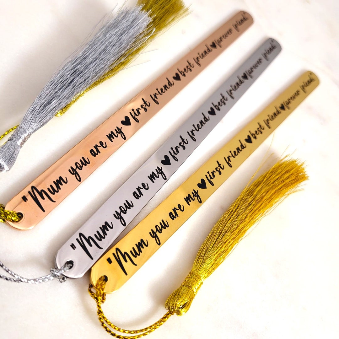 Mom Book Mark Mum You Are My First Friend Best Friend - Etsy