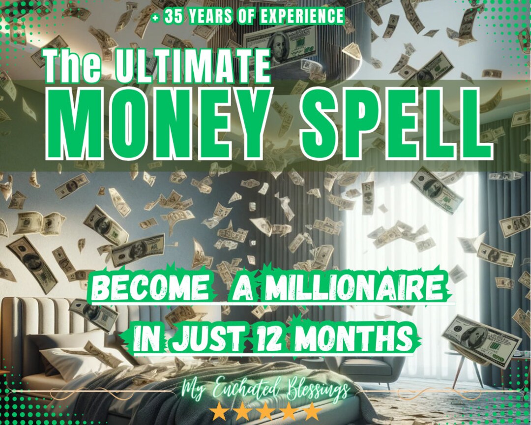 HUGE MONEY SPELL Ultimate Money Spell Make Money Fast Win Lottery Same ...