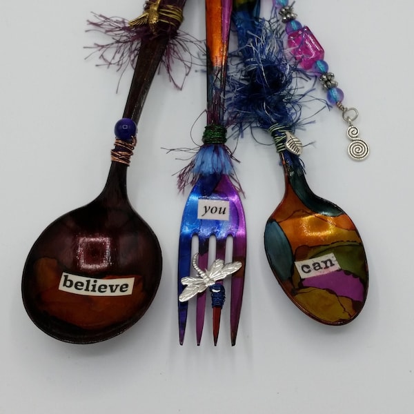 Upcycled Silverware - Etsy