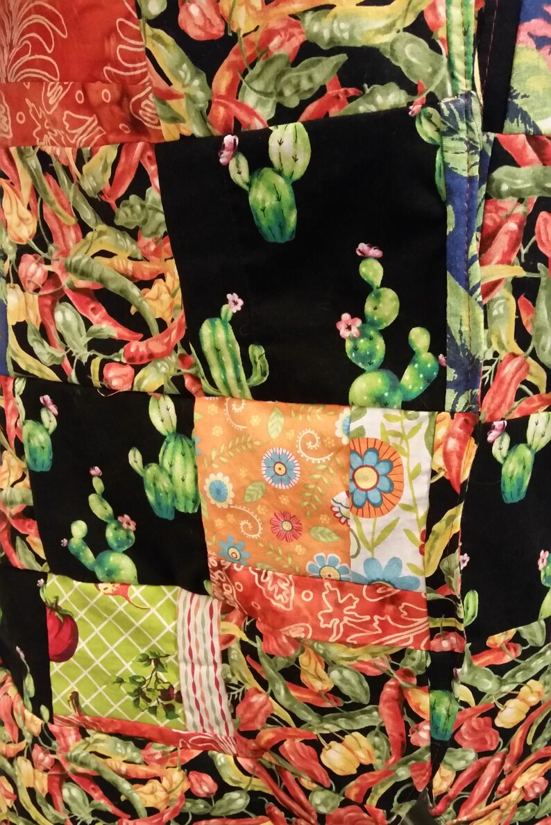 Patchwork Kimono Handmade From Upcycled Vintage Fabrics - Etsy