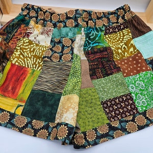 Patchwork Shorts Handmade From Vintage Material, Womens M, Waist 30-31 ...