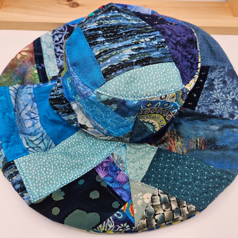 Patchwork Bucket Hat - Etsy
