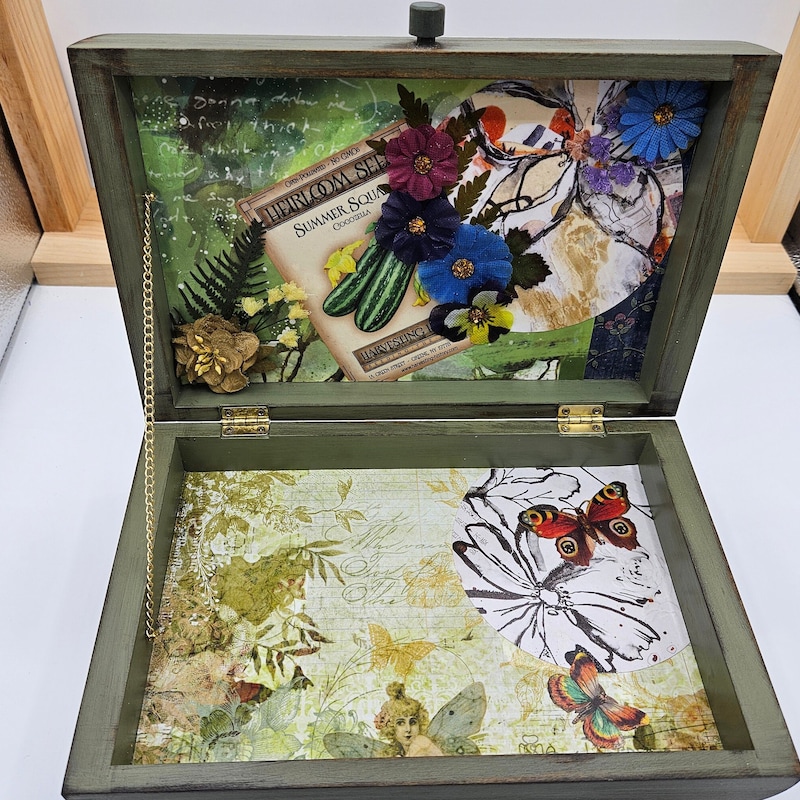 Decoupaged Box - Etsy