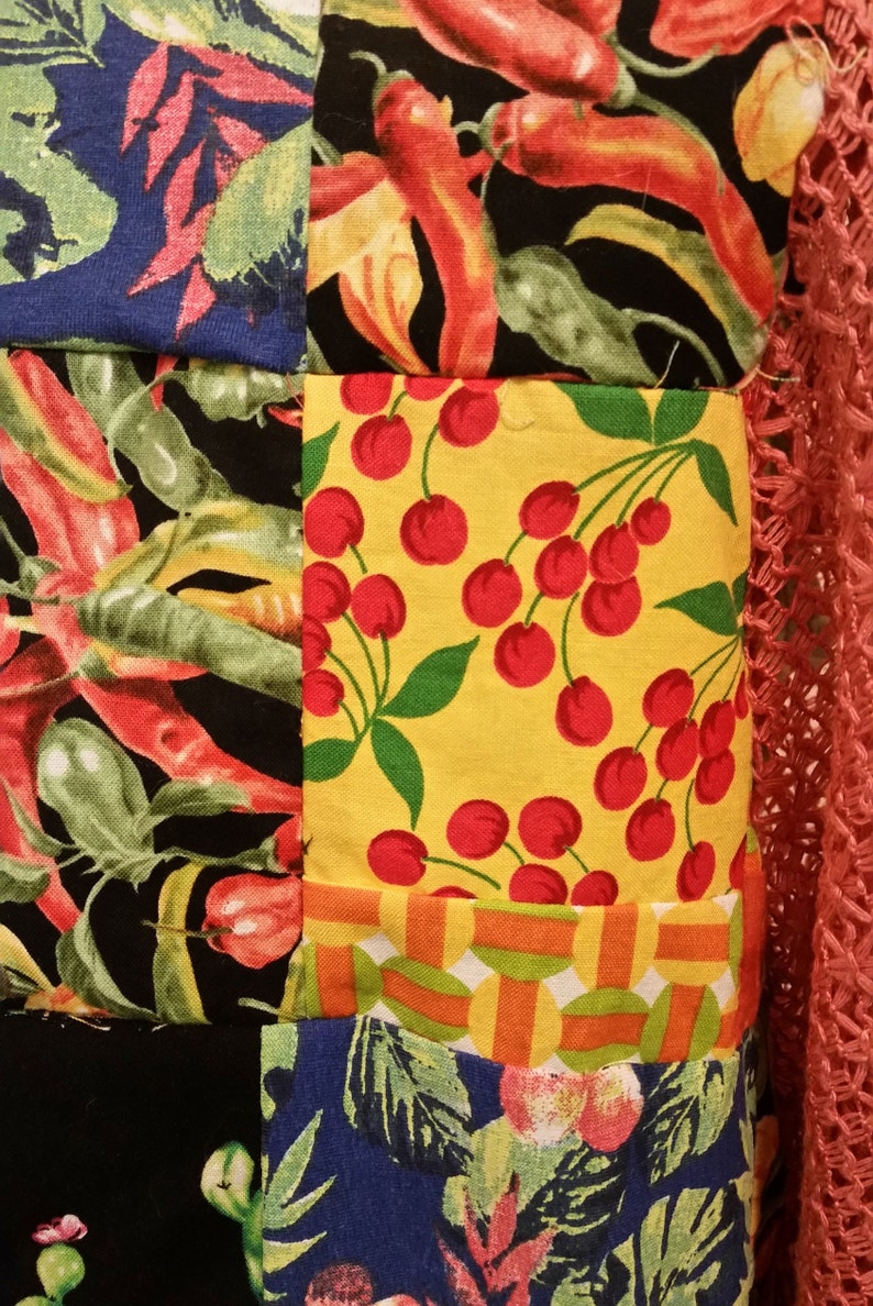 Patchwork Kimono Handmade From Upcycled Vintage Fabrics - Etsy