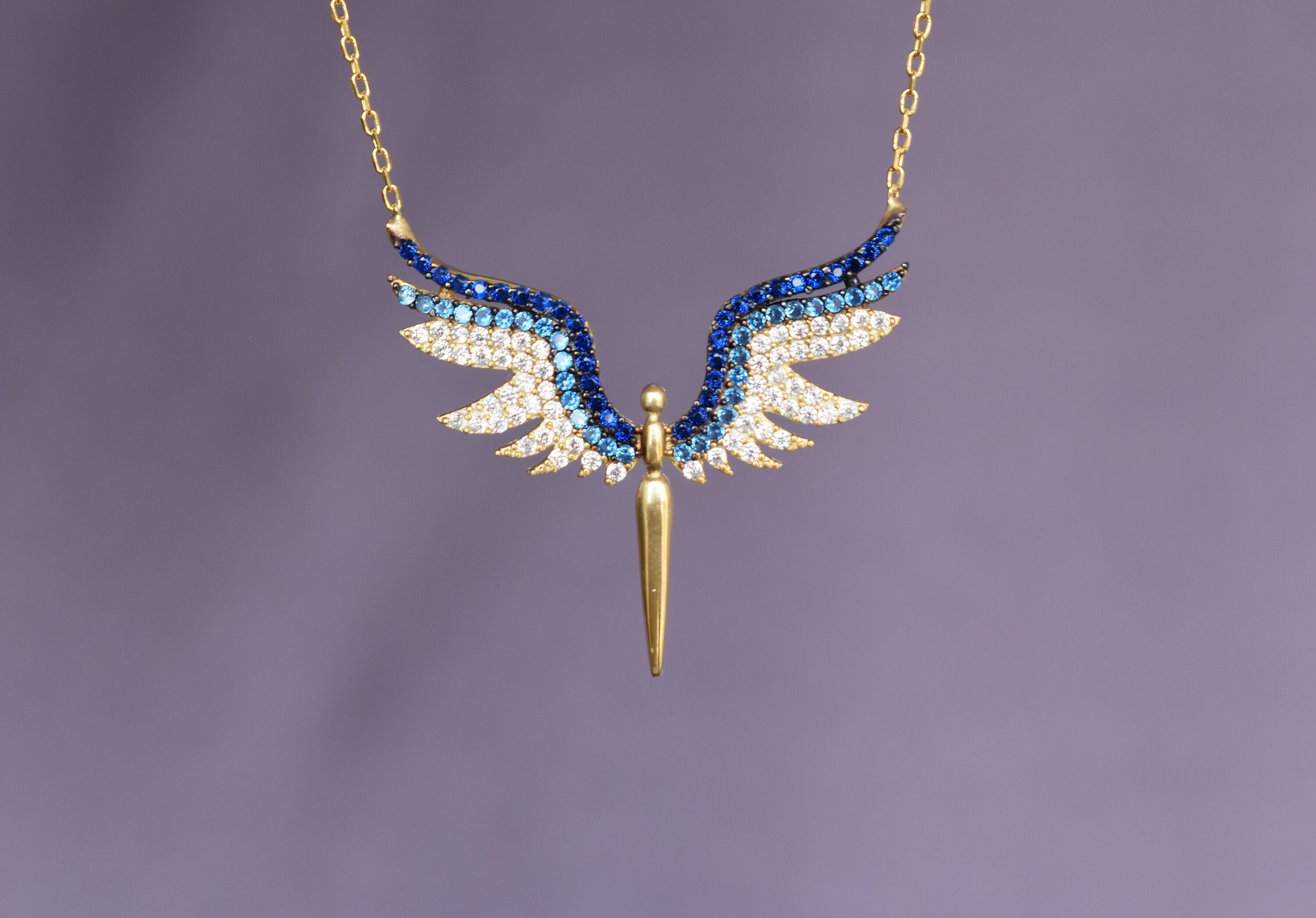 Silver Archangel Michael Necklace, Gold Archangel Michael Religious ...