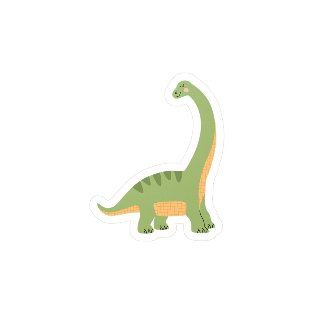 Dinosaur Sticker - Etsy