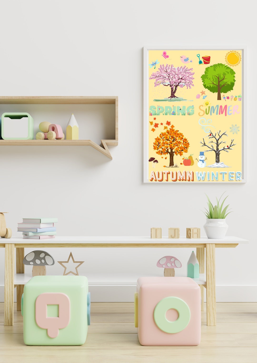 Toddler Room Learning Materials Preschool Materials - Etsy