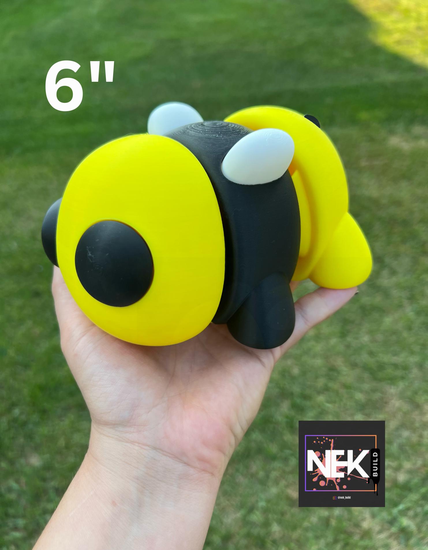 3d Printed Bee, 3d Printed Fidget, Articulated Bee, Bee Figurine ...