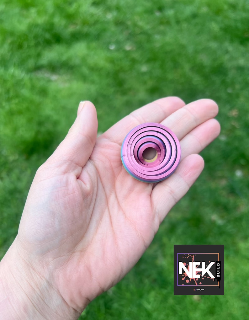 3d Printed Gyro Fidget Spinner, Colorful 3d Printed Fidget Spinner ...